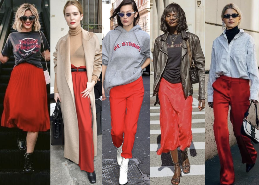 How to Wear the Pop of Red Trend, Outfit Ideas for Fall 2023 - Madison ...