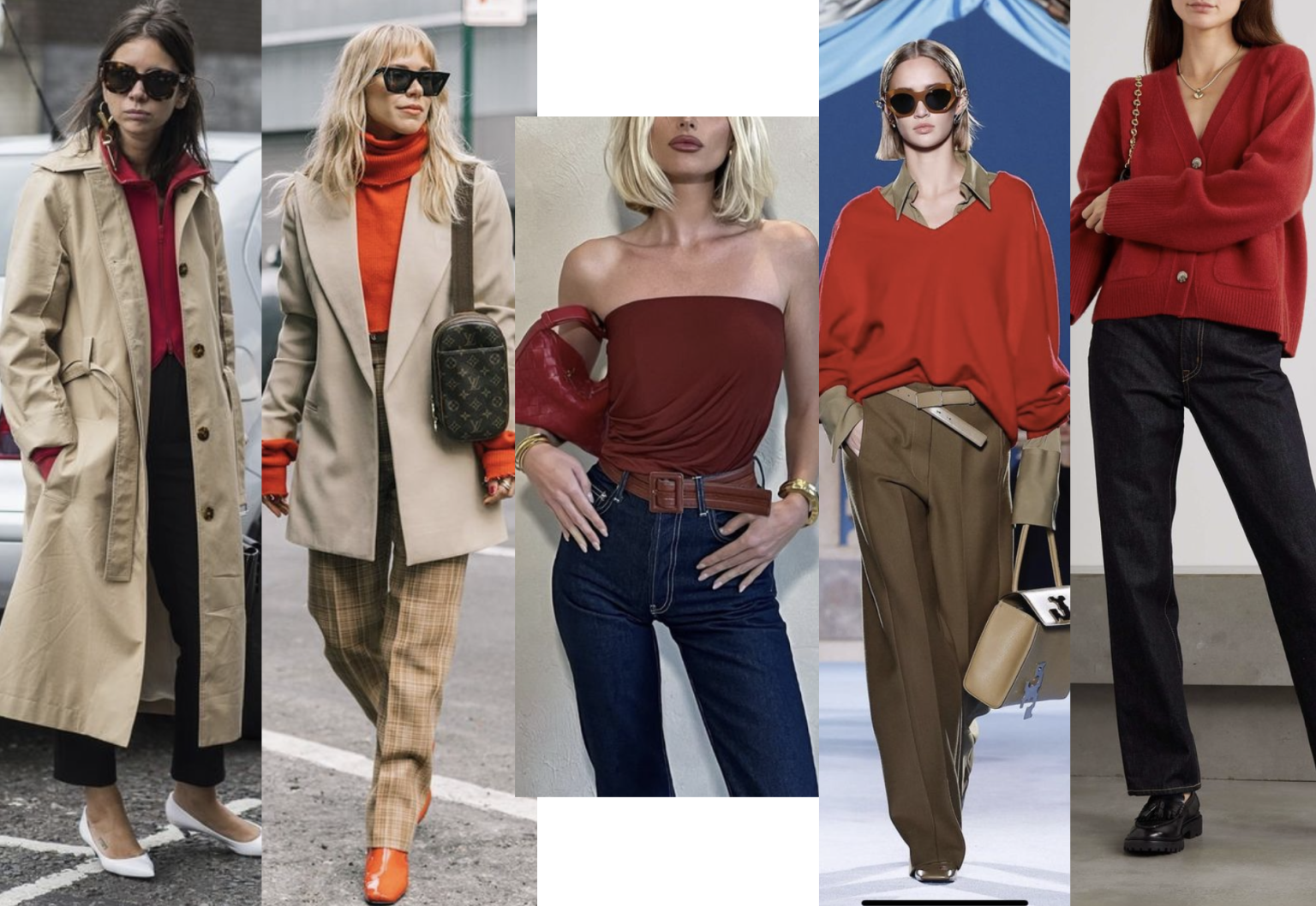 How to Wear the Pop of Red Trend, Outfit Ideas for Fall 2023 - Madison ...