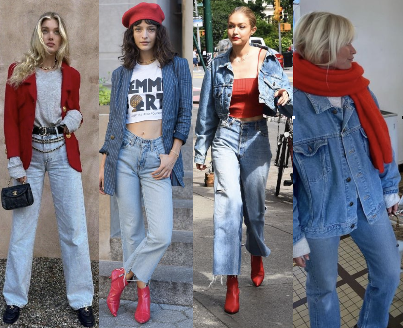 How to Wear the Pop of Red Trend, Outfit Ideas for Fall 2023 - Madison ...
