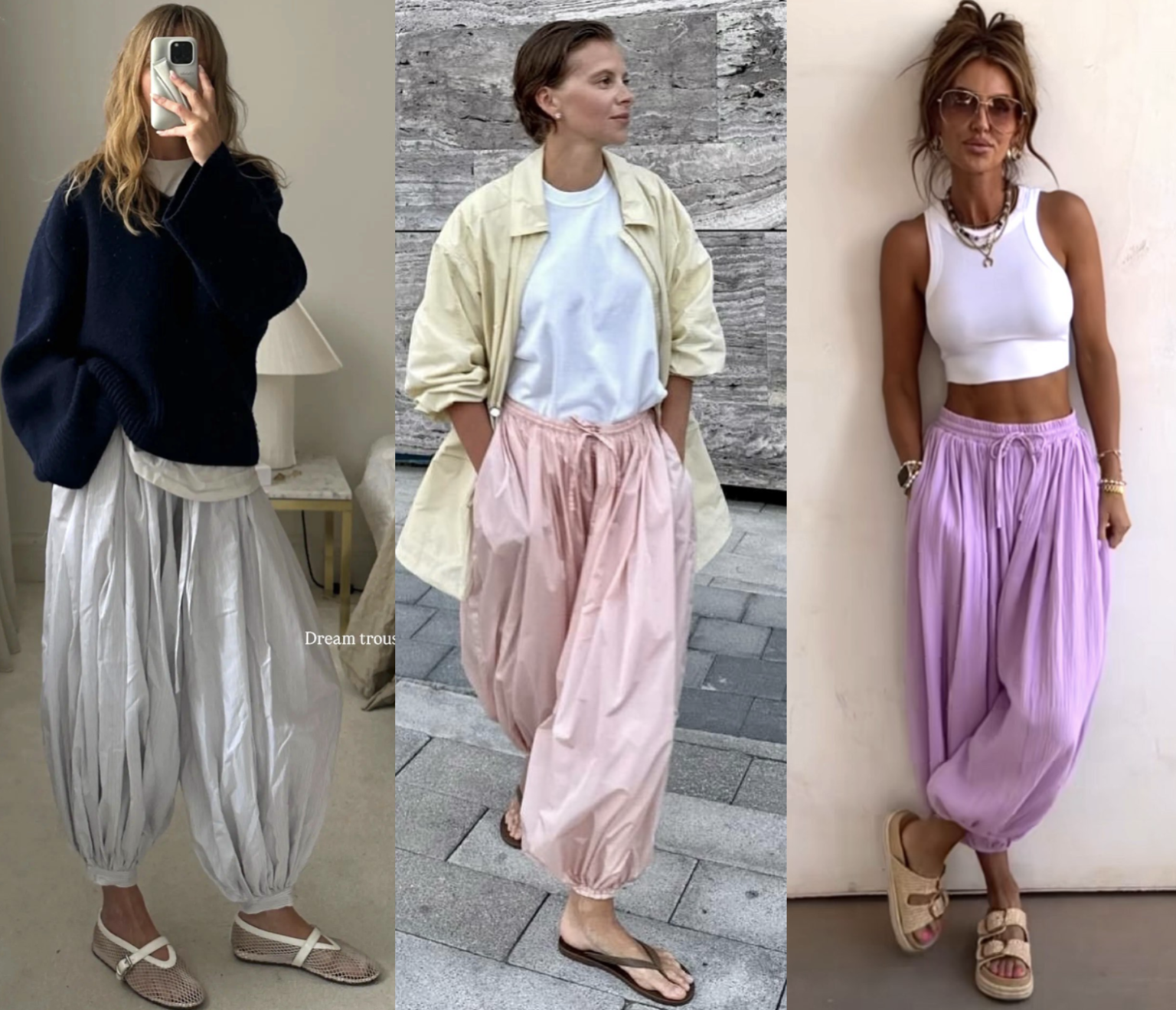 Float Mode: Why Balloon Pants Are the New Summer Staple - Madison to ...